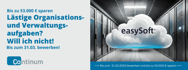 easySoft as a Service nutzen und sparen | Continum AG